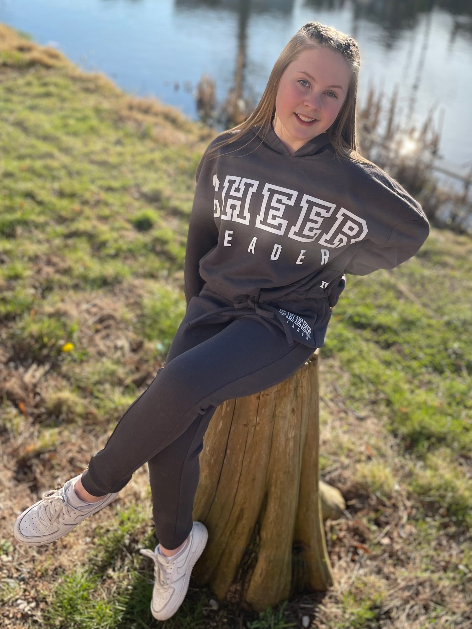 Cheerleader Athletic Cropped Tracksuit - I Love Cheer®